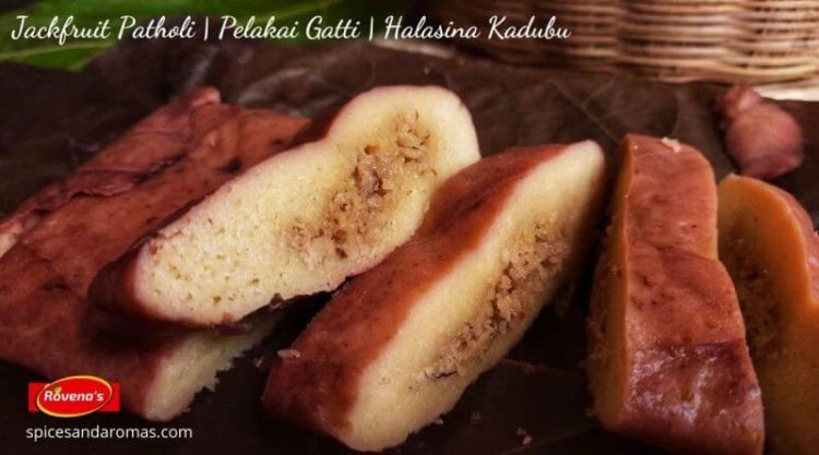 Delicious Jackfruit Patholi | Halasina Kadubu | Pelakai Gatti | Steamed ...