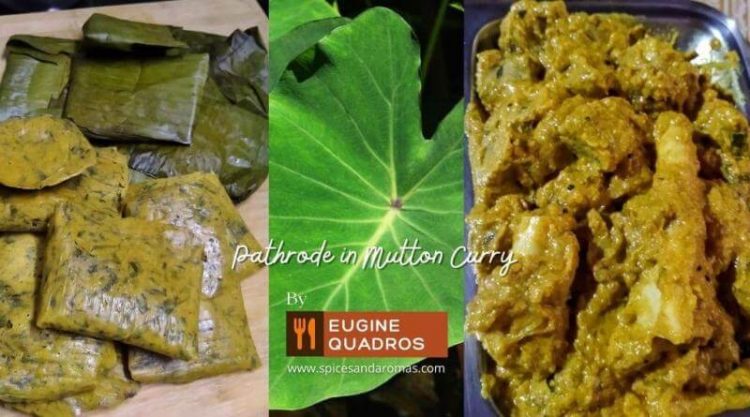 Pathrode With Mutton Gravy | A Delicious Mangalorean Pathrode Recipe ...